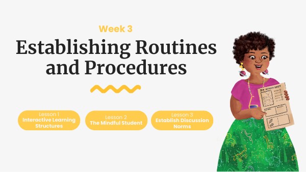3.0-Establishing Routines and Procedures