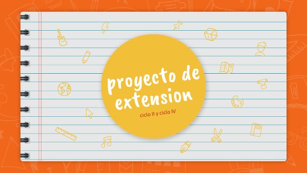 proyecto de extensión