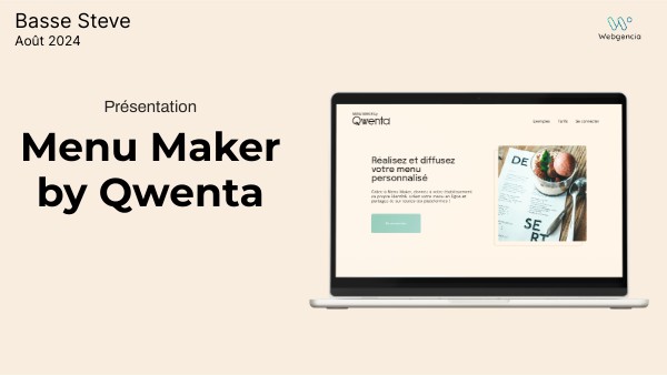 Menu Maker | Genially