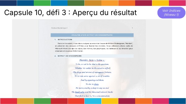 Culture Numérique - Capsule 10 - Défi 3 | Genially