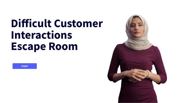 Difficult Customer Interactions Escape Room