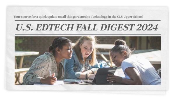US EdTech Fall Digest
