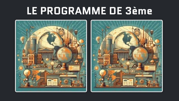 Programme 3ème | Genially