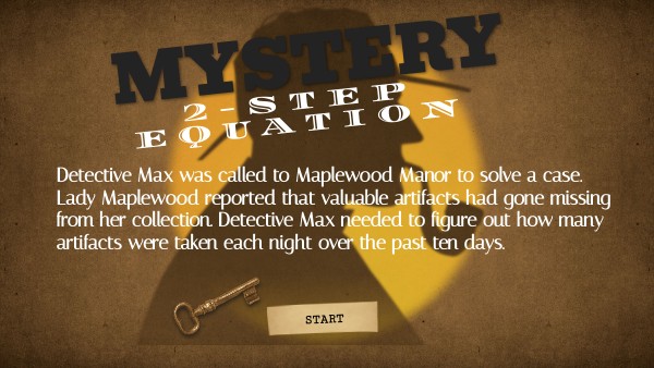 Detective Max was called to Maplewood Manor to solve