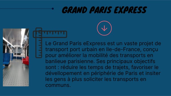 Grand Paris Express | Genially