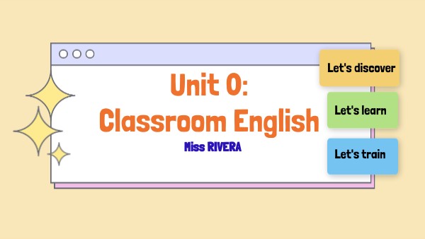 CLASSROOM ENGLISH 5E | Genially