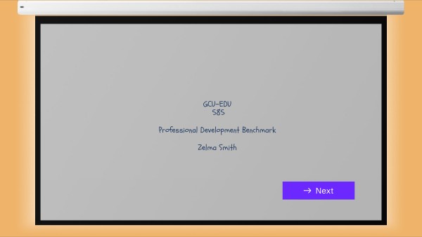 Benchmark - Professional Development