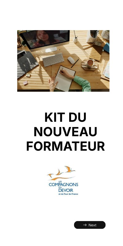 KIT DU NOUVEAU FORMATEUR | Genially