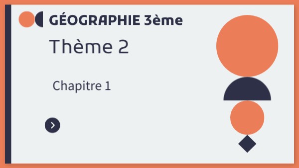 2025 Géo Th 2 Chap 1 | Genially