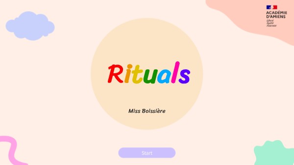 Rituals 3° | Genially