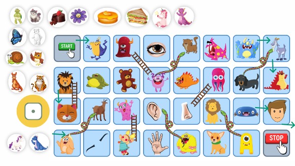 Board Game Body Parts | Genially