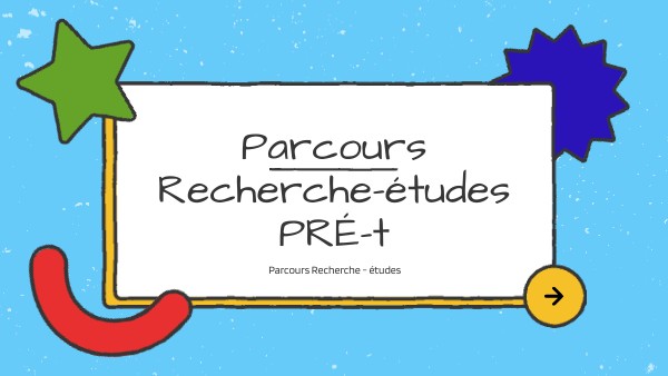 Parcours Recherche | Genially