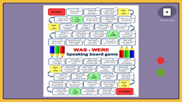 Was / were speaking | Genially