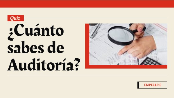 Quiz Auditoría | Genially