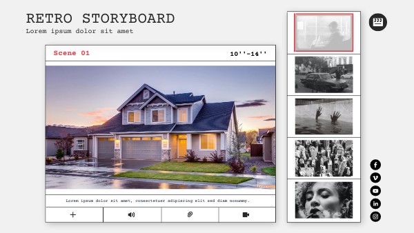 RETRO STORYBOARD GUIDE | Genially