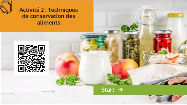 Techniques de conservation des aliments | Genially