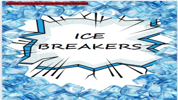 Ice Breakers | Genially