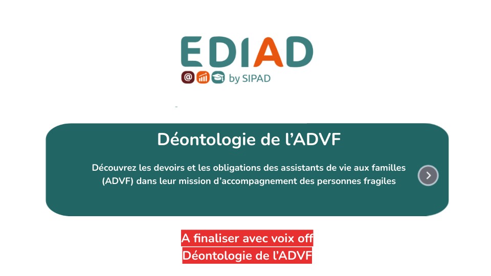 Les droits et devoirs des assistants de vie aux familles (ADVF).pptx | Genially