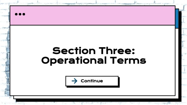 Payroll Terminology Section Three | Genially