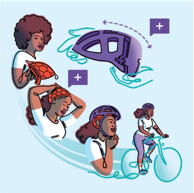 A More Inclusive Bike Helmet