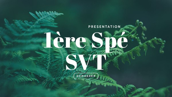 presentation-SVT-1ere