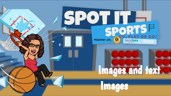 Sports spot it | Genially