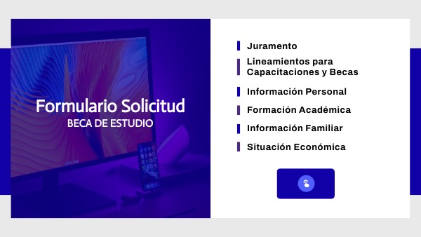 Formulario Becas | Genially