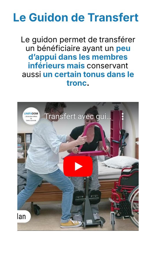 Le guidon de transfert