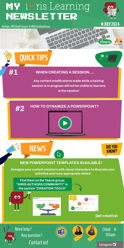 Newsletter IHRIS July 24 EN