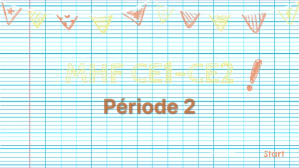Période 2 MHF CE1 2-CE2 | Genially