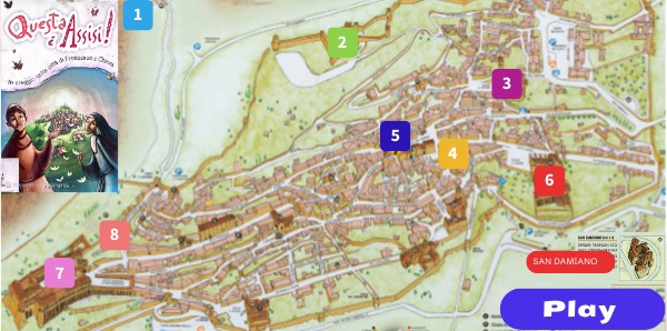 MAPPA ASSISI