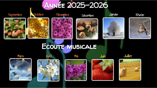 - ANNÉE 2025-2026 Ecoute musicale | Genially