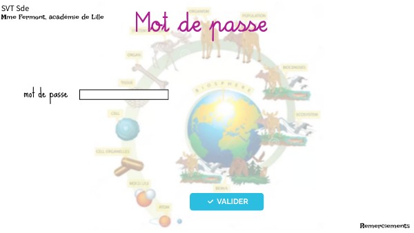 Sde- Organisation du vivant 24-25 | Genially