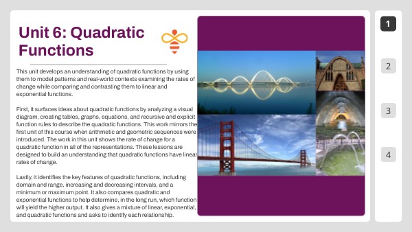 alg 1 unit 6 resources