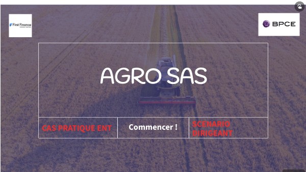 CAS 4 : AGRO SA SCENARIO CLIENT