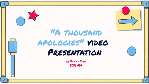 "A Thousand Apologies"