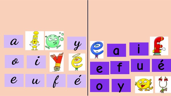 Transformation des alphas et fusée voyelles