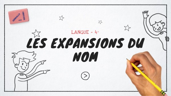 Les expansions du nom | Genially