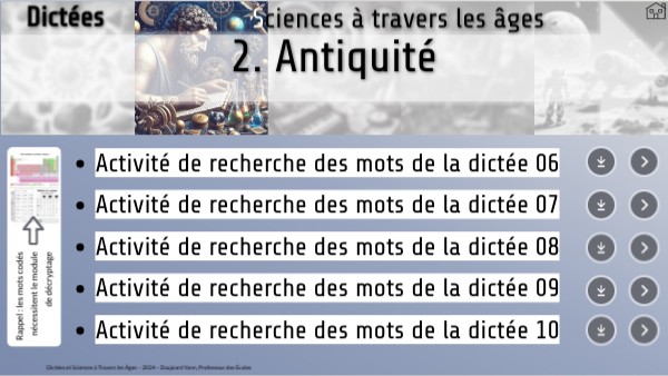 RECHERCHE DES MOTS - P2 | Genially