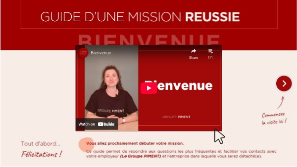 Guide d'une mission réussie interactif