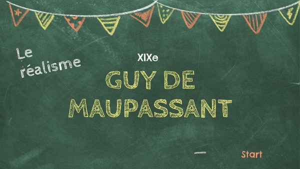 Animated Chalkboard Presentation | Genially