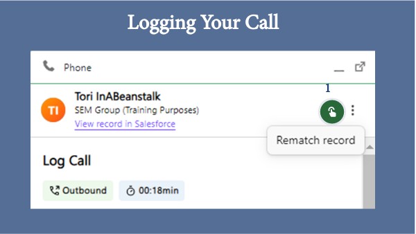 Logging Your Call