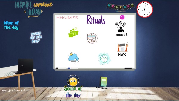 Class ritual Year8 | Genially