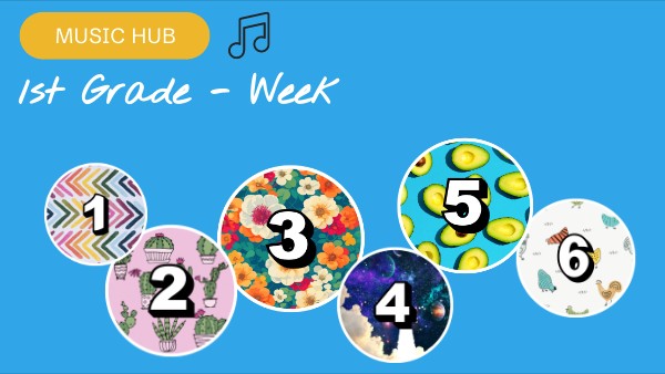 1st Grade - 1st 6 Weeks