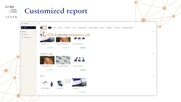 How to create a custom report