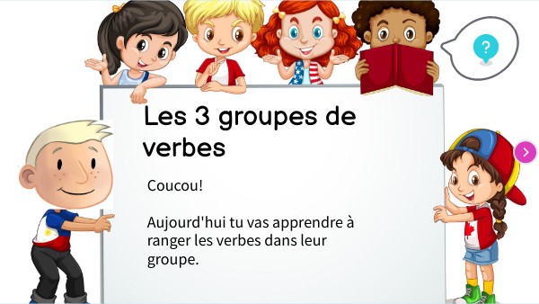 Reconnaitre les groupes de verbes