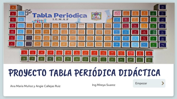 Proyecto Tabla Periódica