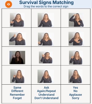 Matching Survival Signs 1.9 Review PT.2