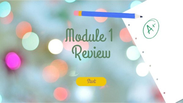 Ethics Module 1 Review | Genially