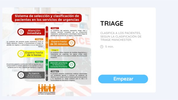 TRIAGE HOSPITALARIO | Genially
